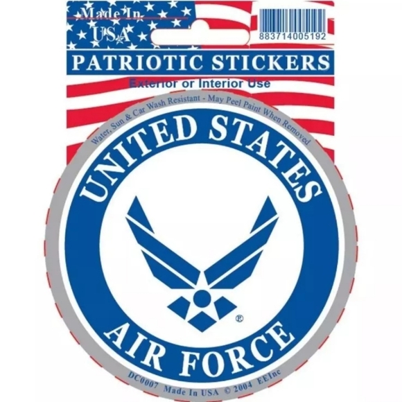 Eagle Emblems | Other | United States Air Force Logo Laptop Window ...
